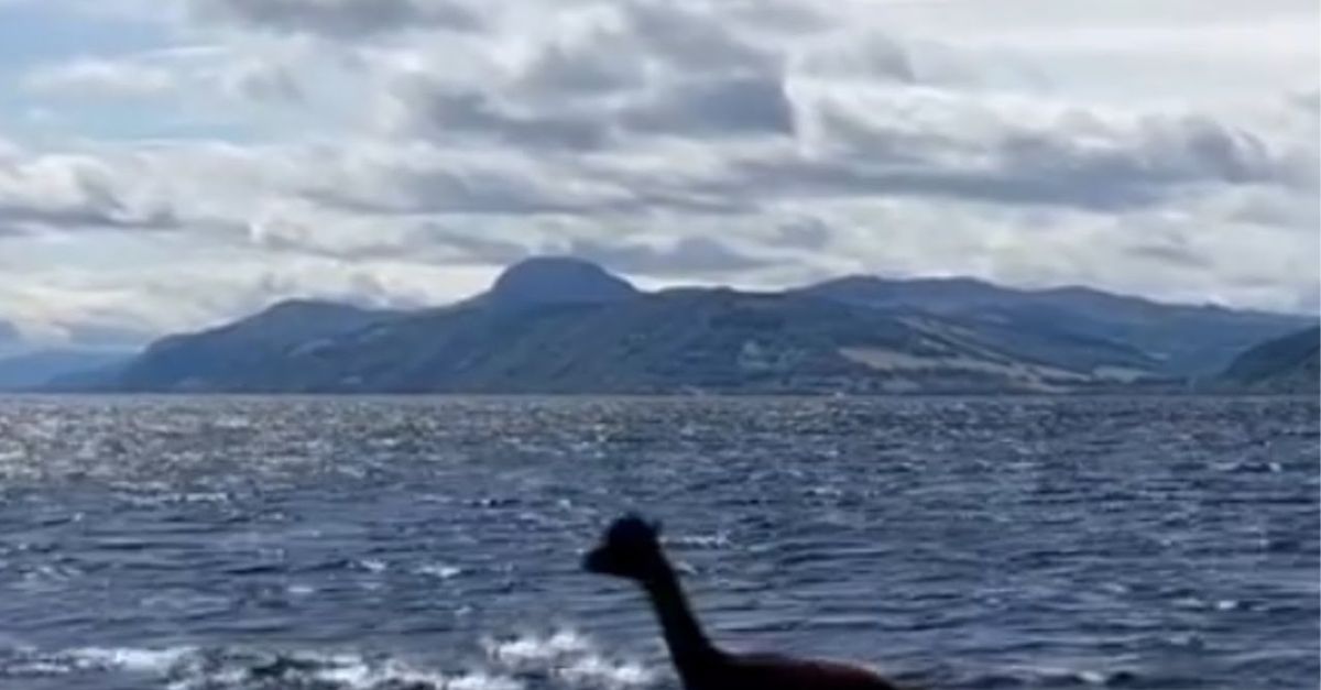 Zij denken het monster van Loch Ness waar te nemen. Dan blijkt wat er ...