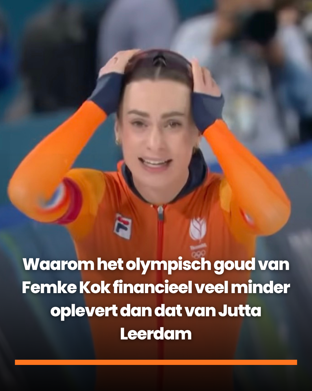 Waarom het olympisch goud van Femke Kok financieel veel minder oplevert ...