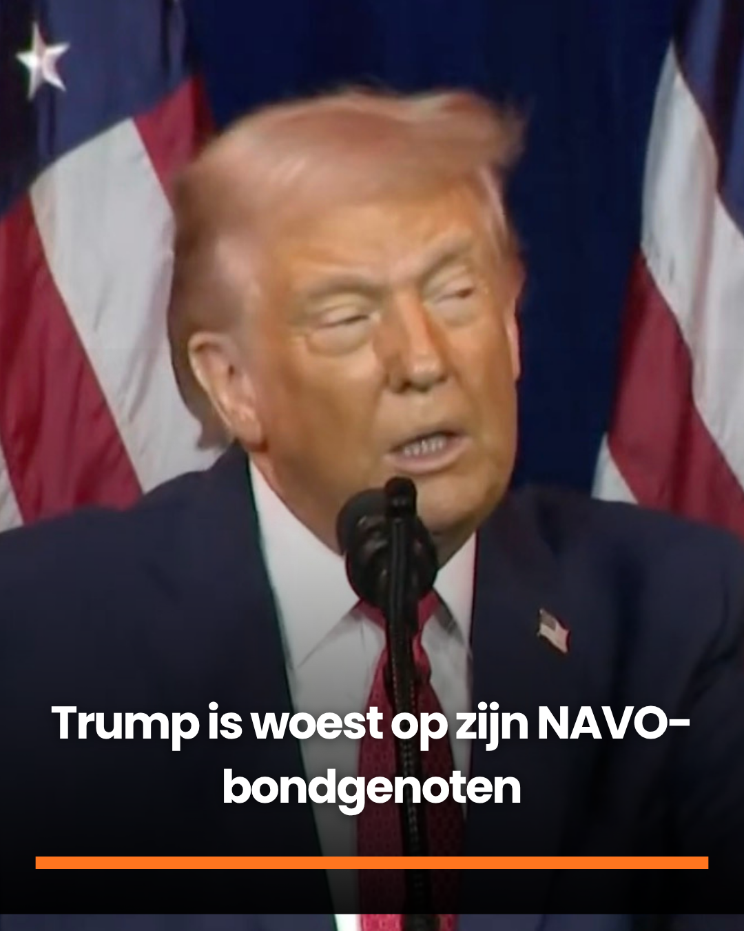 Trump is woest