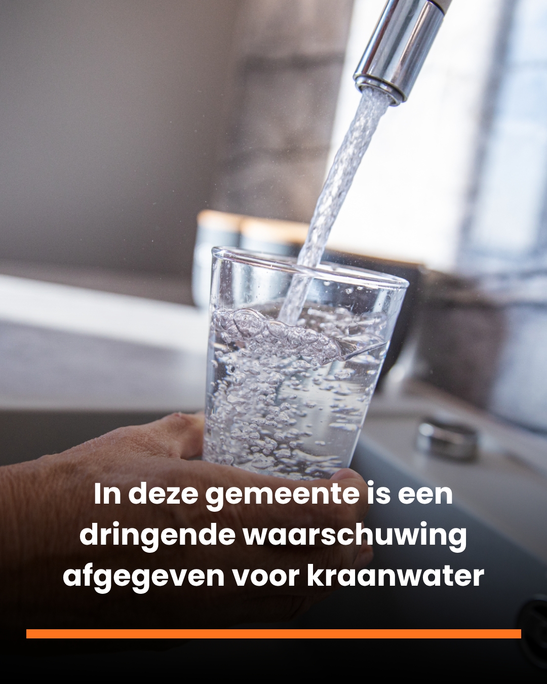 In deze gemeente is een dringende waarschuwing afgegeven voor kraanwater